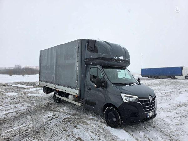 Pelēks Renault Master 2024 Kauņa, ar dzinēja tilpumu 2.30 L un nobraukumu 178 tūkst. km par 24800 €, foto 4 vietnē AUTOMOTO.COM.LV