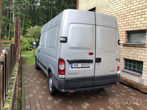 Grey Renault Master 2004 in Riga, with an engine capacity of 2.50 L and mileage of 0 thousand km for 2800 €, photo 4 on AUTOMOTO.COM.LV