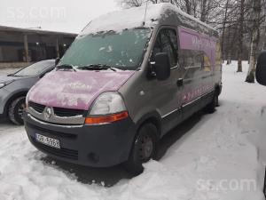 Pelēks Renault Master 2007 Ventspils, ar dzinēja tilpumu 2.50 L un nobraukumu 218 tūkst. km par 1200 €, foto  vietnē AUTOMOTO.COM.LV