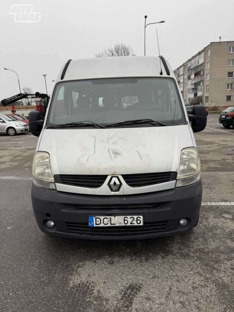Grey Renault Master 2007 in Klaipeda, with an engine capacity of 2.50 L and mileage of 381 thousand km for 4200 €, photo 3 on AUTOMOTO.COM.LV