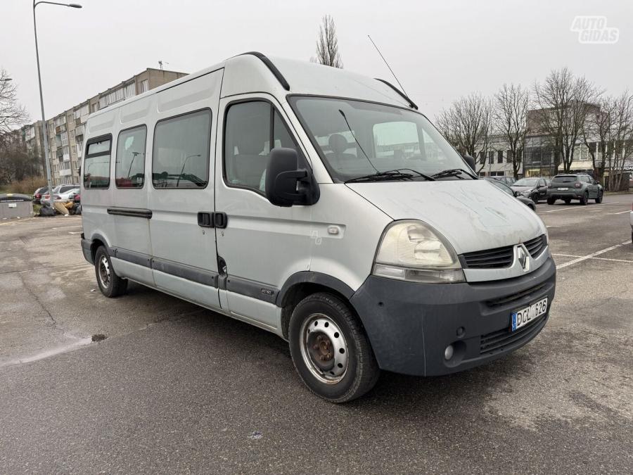 Grey Renault Master 2007 in Klaipeda, with an engine capacity of 2.50 L and mileage of 381 thousand km for 4200 €, photo 4 on AUTOMOTO.COM.LV