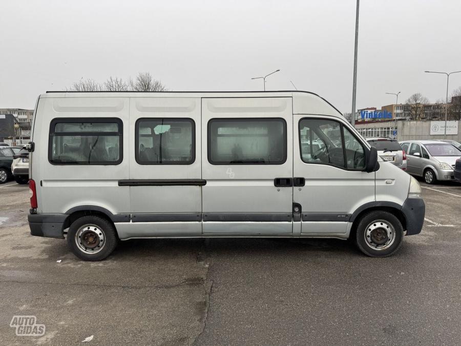 Grey Renault Master 2007 in Klaipeda, with an engine capacity of 2.50 L and mileage of 381 thousand km for 4200 €, photo 5 on AUTOMOTO.COM.LV