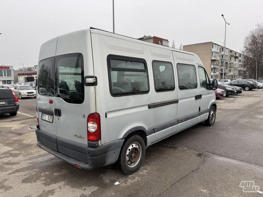 Grey Renault Master 2007 in Klaipeda, with an engine capacity of 2.50 L and mileage of 381 thousand km for 4200 €, photo 6 on AUTOMOTO.COM.LV
