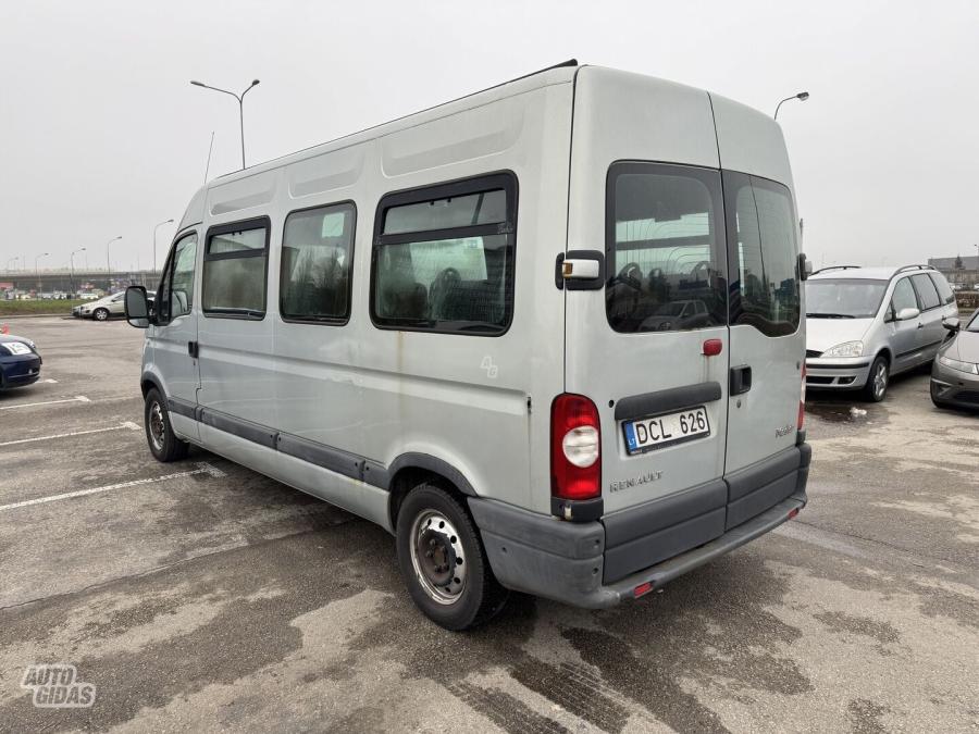 Grey Renault Master 2007 in Klaipeda, with an engine capacity of 2.50 L and mileage of 381 thousand km for 4200 €, photo 8 on AUTOMOTO.COM.LV