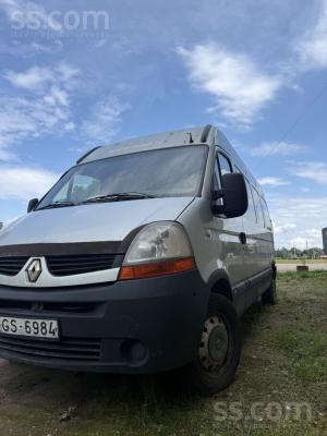 Pelēks Renault Master 2007 Rīga, ar dzinēja tilpumu 2.50 L un nobraukumu 583 tūkst. km par 1990 €, foto  vietnē AUTOMOTO.COM.LV