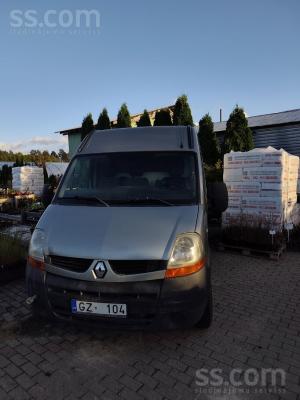 Grey Renault Master 2007 in Riga, with an engine capacity of 2.50 L and mileage of 551 thousand km for 1700 €, photo  on AUTOMOTO.COM.LV