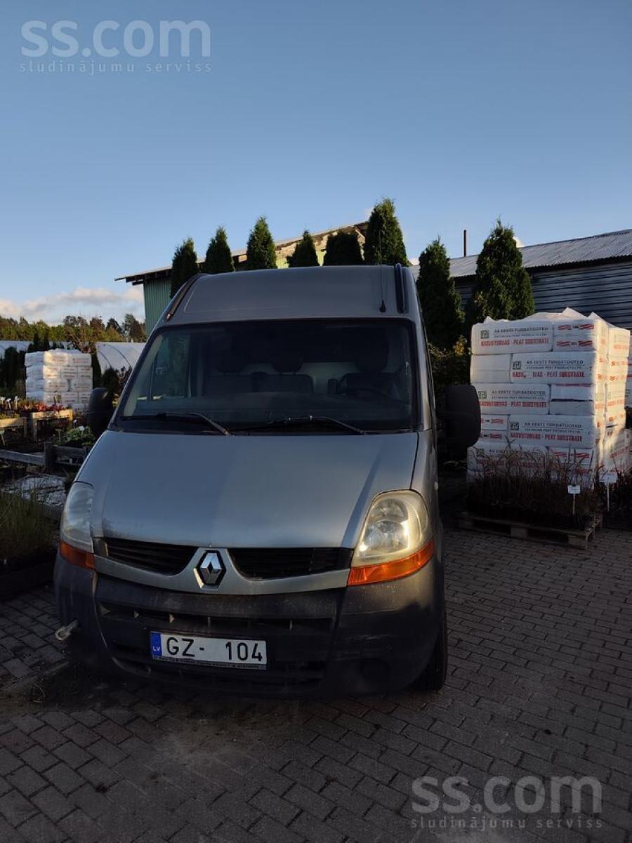Pelēks Renault Master 2007 Rīga, ar dzinēja tilpumu 2.50 L un nobraukumu 551 tūkst. km par 1700 €, foto 1 vietnē AUTOMOTO.COM.LV