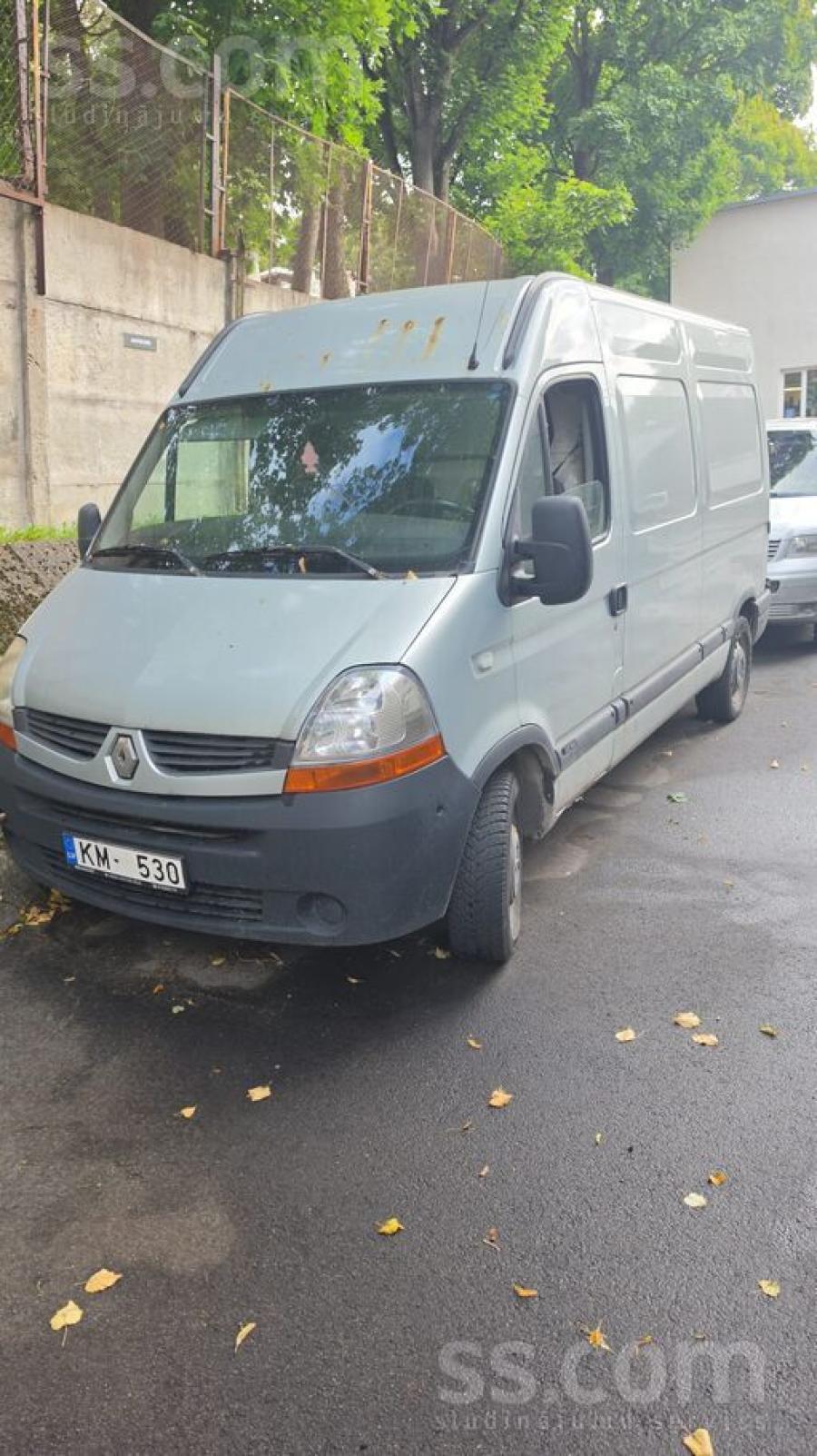 Grey Renault Master 2009 in Riga, with an engine capacity of 2.50 L and mileage of 470 thousand km for 750 €, photo 4 on AUTOMOTO.COM.LV