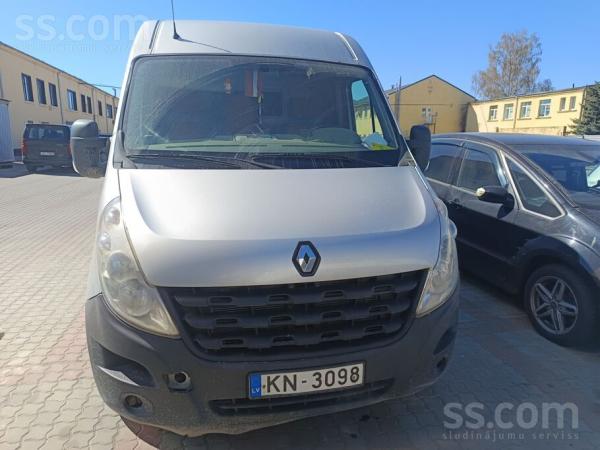 Grey Renault Master 2011 in Riga, with an engine capacity of 2.30 L and mileage of 538 thousand km for 3000 €, photo 1 on AUTOMOTO.COM.LV