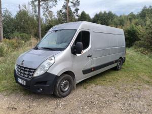 Pelēks Renault Master 2013 Rīga, ar dzinēja tilpumu 2.30 L un nobraukumu 604 tūkst. km par 3750 €, foto  vietnē AUTOMOTO.COM.LV
