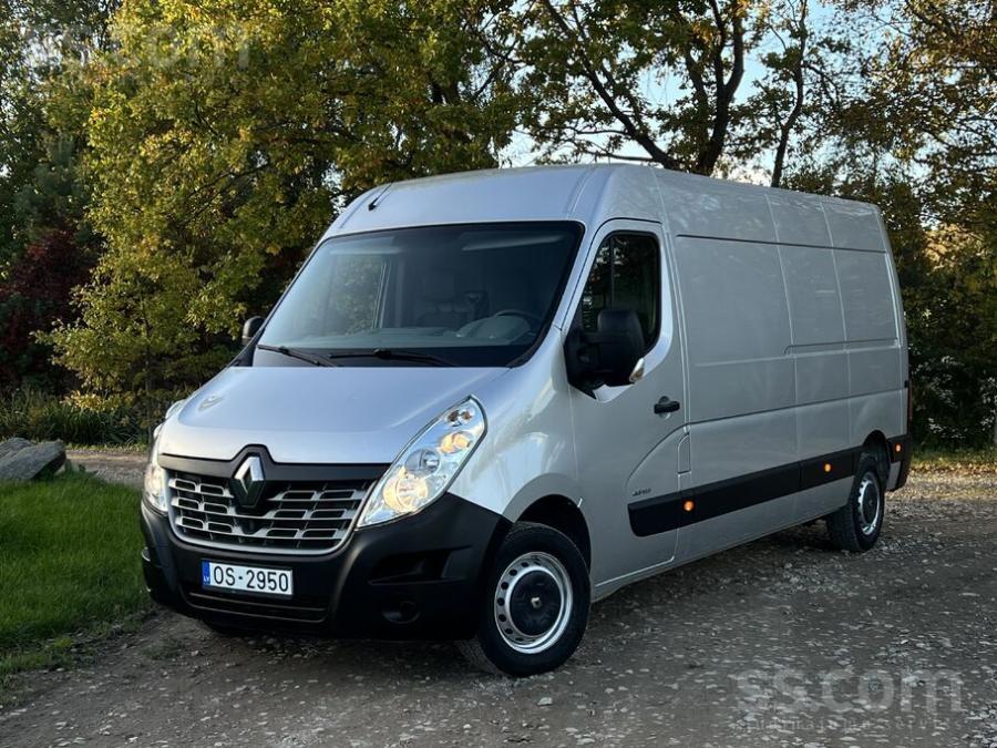 Grey Renault Master 2015 in Riga, with an engine capacity of 2.30 L and mileage of 221 thousand km for 12750 €, photo 3 on AUTOMOTO.COM.LV