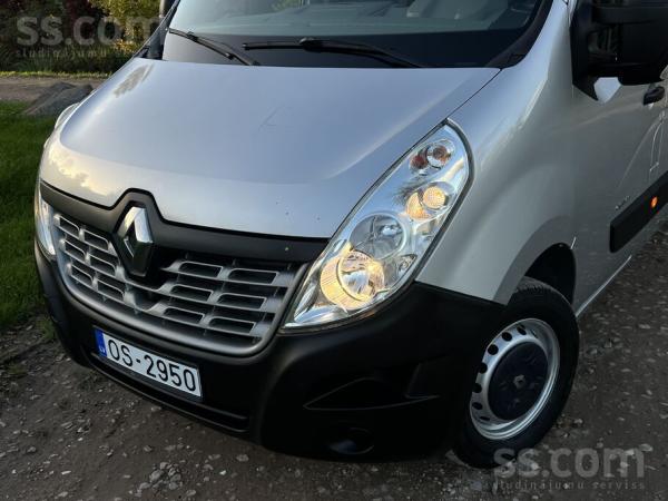 Grey Renault Master 2015 in Riga, with an engine capacity of 2.30 L and mileage of 221 thousand km for 12750 €, photo 4 on AUTOMOTO.COM.LV