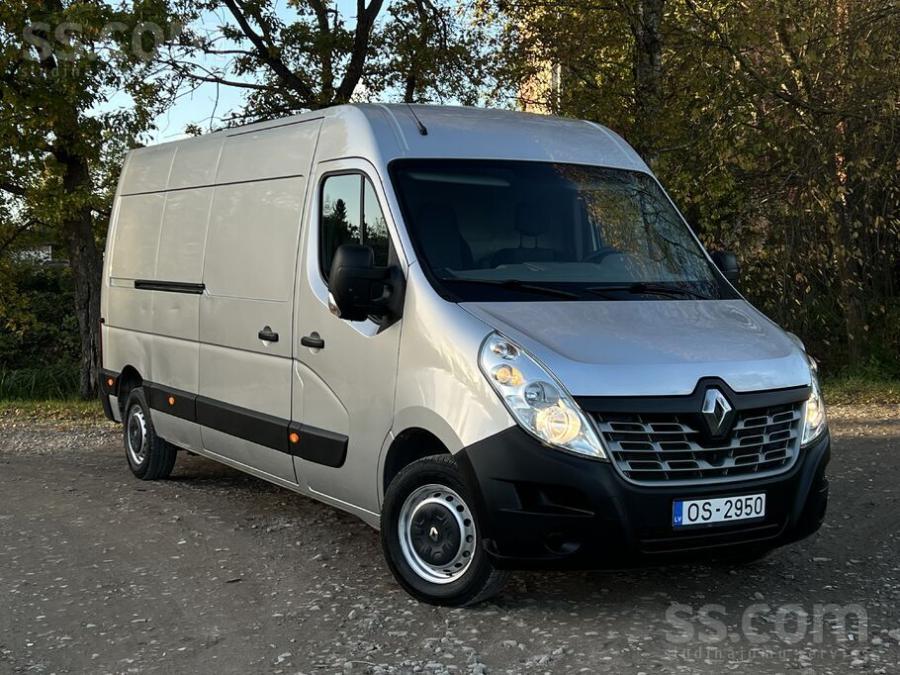 Grey Renault Master 2015 in Riga, with an engine capacity of 2.30 L and mileage of 221 thousand km for 12750 €, photo 5 on AUTOMOTO.COM.LV