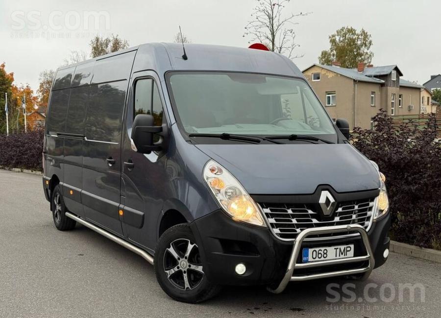 Grey Renault Master 2017 in Valka, with an engine capacity of 2.30 L and mileage of 240 thousand km for 12999 €, photo 10 on AUTOMOTO.COM.LV
