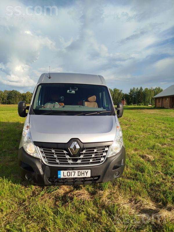 Pelēks Renault Master 2017 Daugavpils, ar dzinēja tilpumu 2.30 L un nobraukumu 147 tūkst. km par 12555 €, foto 1 vietnē AUTOMOTO.COM.LV