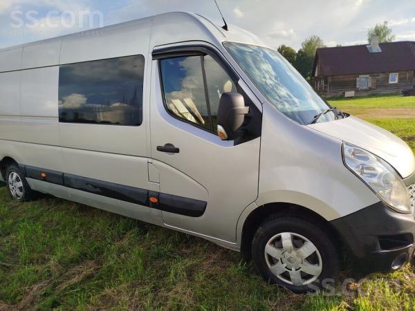 Pelēks Renault Master 2017 Daugavpils, ar dzinēja tilpumu 2.30 L un nobraukumu 147 tūkst. km par 12555 €, foto 2 vietnē AUTOMOTO.COM.LV