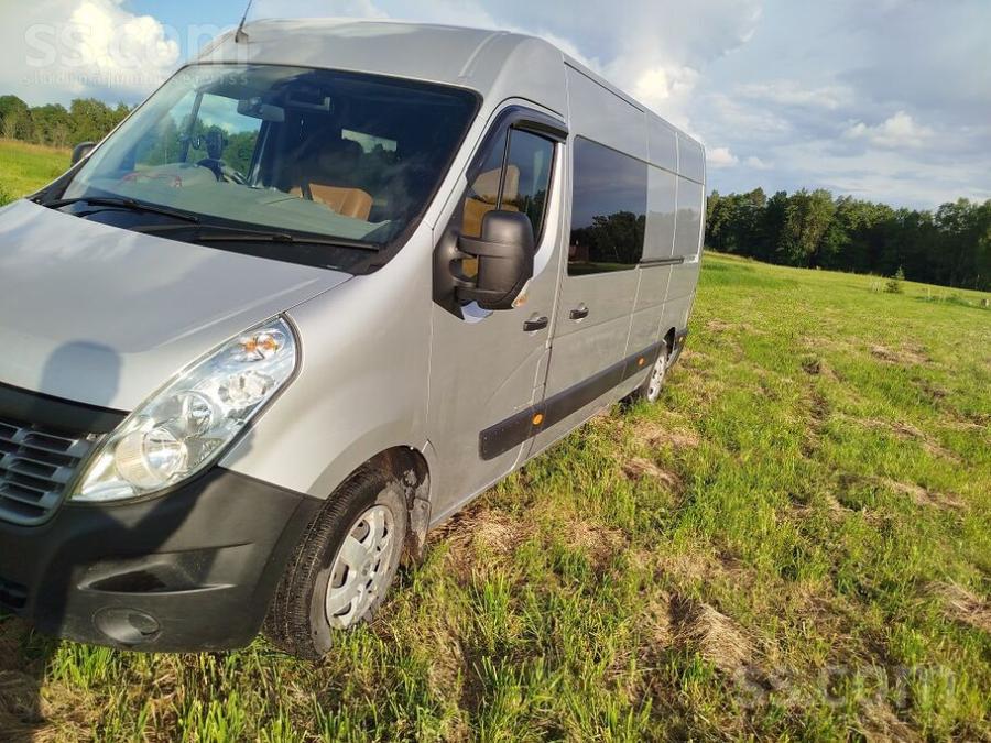 Pelēks Renault Master 2017 Daugavpils, ar dzinēja tilpumu 2.30 L un nobraukumu 147 tūkst. km par 12555 €, foto 3 vietnē AUTOMOTO.COM.LV
