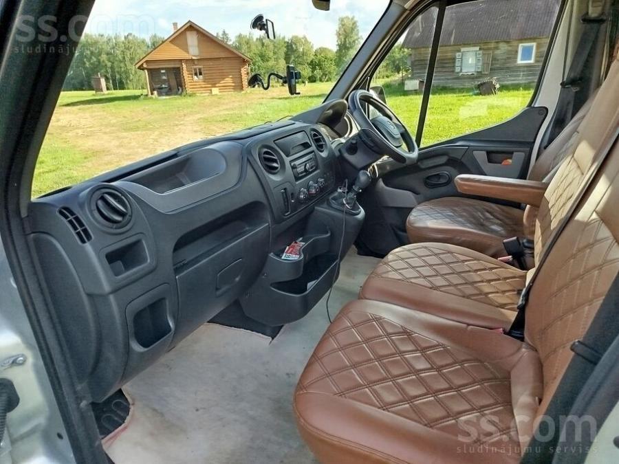 Pelēks Renault Master 2017 Daugavpils, ar dzinēja tilpumu 2.30 L un nobraukumu 147 tūkst. km par 12555 €, foto 14 vietnē AUTOMOTO.COM.LV
