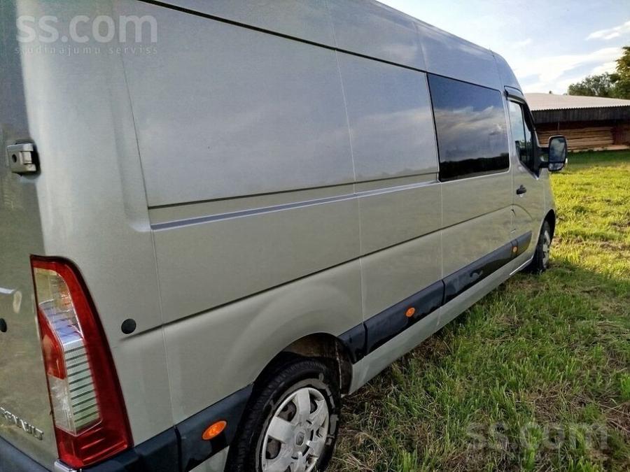 Pelēks Renault Master 2017 Daugavpils, ar dzinēja tilpumu 2.30 L un nobraukumu 147 tūkst. km par 12555 €, foto 16 vietnē AUTOMOTO.COM.LV