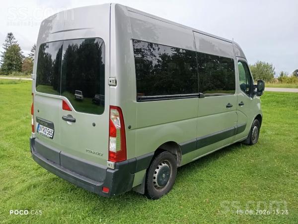 Grey Renault Master 2019 in Bauska, with an engine capacity of 2.30 L and mileage of 267 thousand km for 16000 €, photo 4 on AUTOMOTO.COM.LV