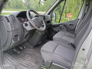 Grey Renault Master 2019 in Bauska, with an engine capacity of 2.30 L and mileage of 267 thousand km for 16000 €, photo 6 on AUTOMOTO.COM.LV