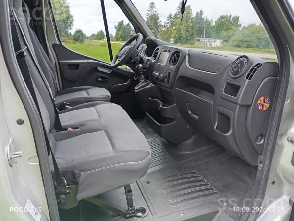 Grey Renault Master 2019 in Bauska, with an engine capacity of 2.30 L and mileage of 267 thousand km for 16000 €, photo 6 on AUTOMOTO.COM.LV