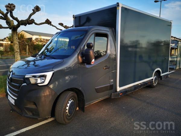 Pelēks Renault Master 2021 Bauska, ar dzinēja tilpumu 2.30 L un nobraukumu 159 tūkst. km par 16950 €, foto 1 vietnē AUTOMOTO.COM.LV