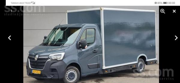 Pelēks Renault Master 2021 Bauska, ar dzinēja tilpumu 2.30 L un nobraukumu 159 tūkst. km par 16950 €, foto 7 vietnē AUTOMOTO.COM.LV