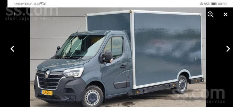 Pelēks Renault Master 2021 Bauska, ar dzinēja tilpumu 2.30 L un nobraukumu 159 tūkst. km par 16950 €, foto 8 vietnē AUTOMOTO.COM.LV