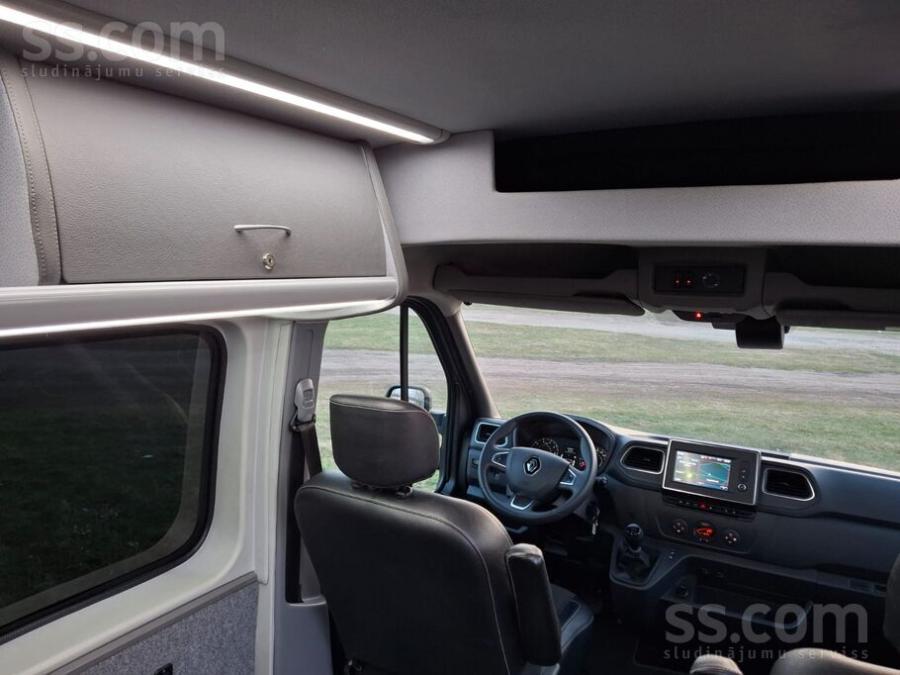 Grey Renault Master 2022 in Riga, with an engine capacity of 2.30 L and mileage of 552 thousand km for 19000 €, photo 15 on AUTOMOTO.COM.LV