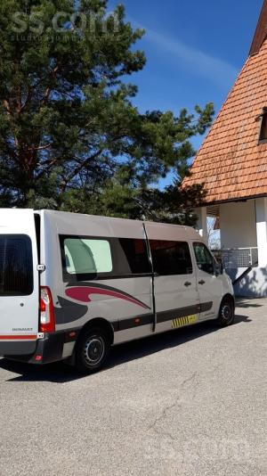 Pelēks Renault Master 2016 Rīga, ar dzinēja tilpumu 2.30 L un nobraukumu 444 tūkst. km par 12350 €, foto  vietnē AUTOMOTO.COM.LV