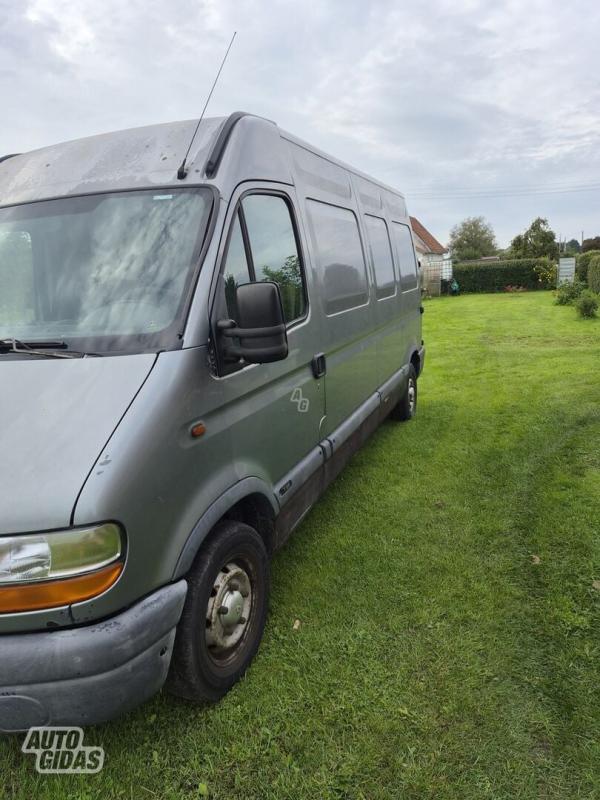 Renault Master 1998 Šilutė, ar dzinēja tilpumu 2.80 L un nobraukumu 286 tūkst. km par 999 €, foto 3 vietnē AUTOMOTO.COM.LV