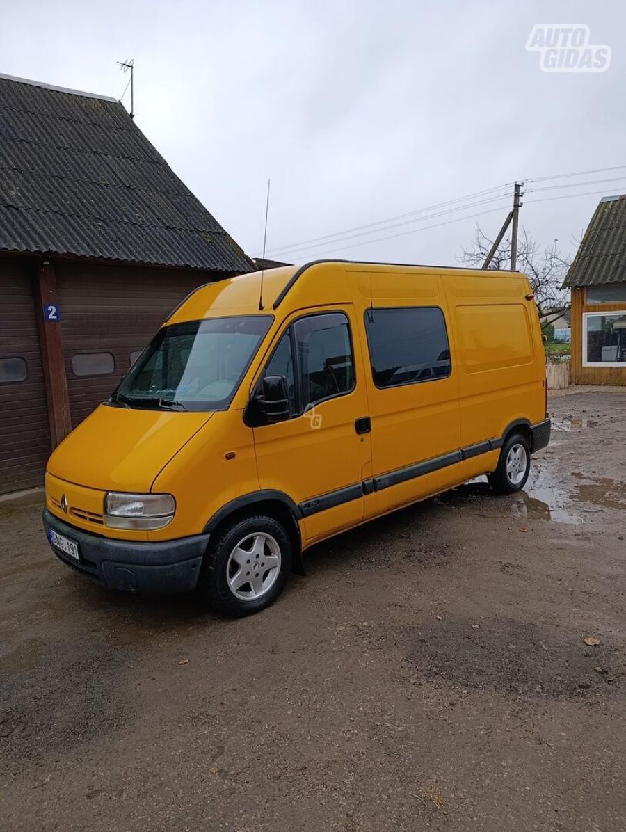 Renault Master 2001 Vilkaviškis, ar dzinēja tilpumu 2.80 L un nobraukumu 300 tūkst. km par 850 €, foto 2 vietnē AUTOMOTO.COM.LV