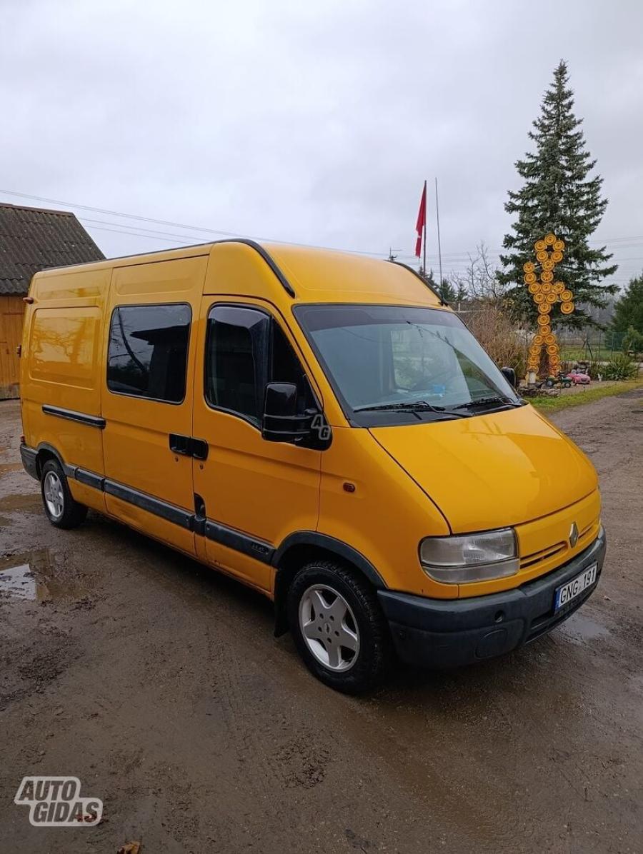 Renault Master 2001 Vilkaviškis, ar dzinēja tilpumu 2.80 L un nobraukumu 300 tūkst. km par 850 €, foto 3 vietnē AUTOMOTO.COM.LV