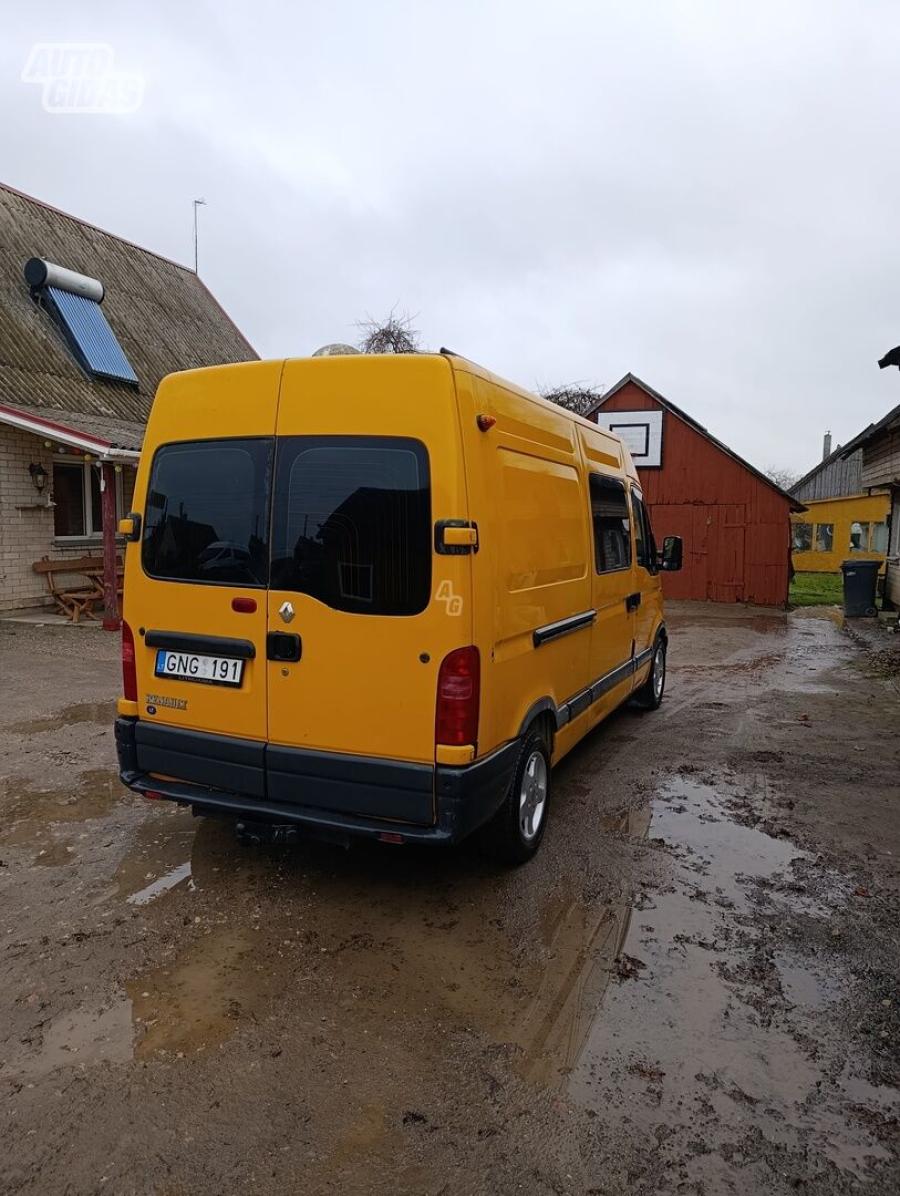 Renault Master 2001 Vilkaviškis, ar dzinēja tilpumu 2.80 L un nobraukumu 300 tūkst. km par 850 €, foto 4 vietnē AUTOMOTO.COM.LV