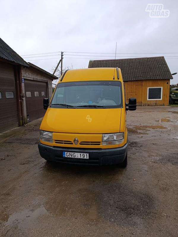 Renault Master 2001 Vilkaviškis, ar dzinēja tilpumu 2.80 L un nobraukumu 300 tūkst. km par 850 €, foto 5 vietnē AUTOMOTO.COM.LV