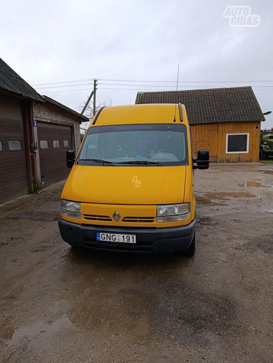 Renault Master 2001 Vilkaviškis, ar dzinēja tilpumu 2.80 L un nobraukumu 300 tūkst. km par 850 €, foto 5 vietnē AUTOMOTO.COM.LV