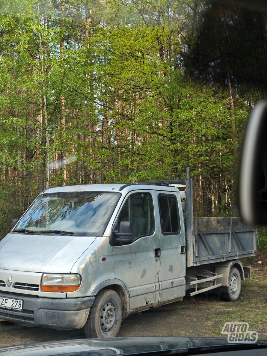 Рено Мастер 2001 в Каунас, объемом двигателя 2.20 л и пробегом 250 тыс. км за 4000 €, фото 1 на AUTOMOTO.COM.LV
