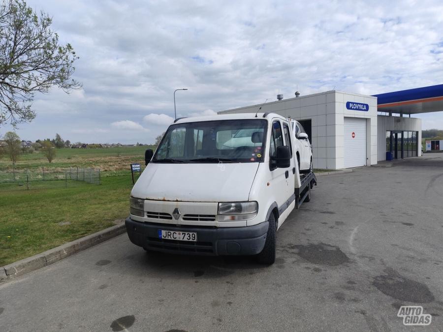 Renault Master 2001 in Mazeikiai, with an engine capacity of 2.80 L and mileage of 220 thousand km for 3000 €, photo 3 on AUTOMOTO.COM.LV