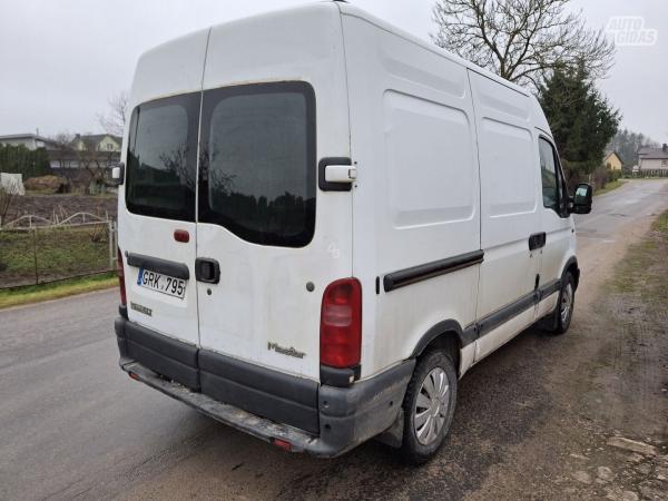 Renault Master 2003 Mažeikiai, ar dzinēja tilpumu 2.50 L un nobraukumu 400 tūkst. km par 1850 €, foto 4 vietnē AUTOMOTO.COM.LV