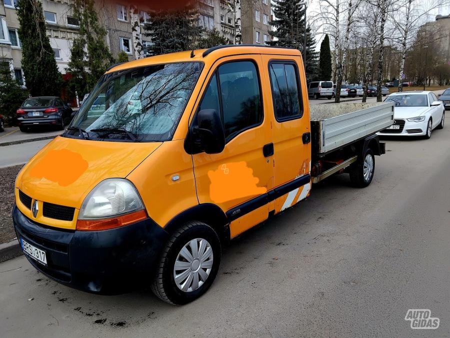 Renault Master 2006 Kauņa, ar dzinēja tilpumu 2.50 L un nobraukumu 400 tūkst. km par 1550 €, foto 1 vietnē AUTOMOTO.COM.LV