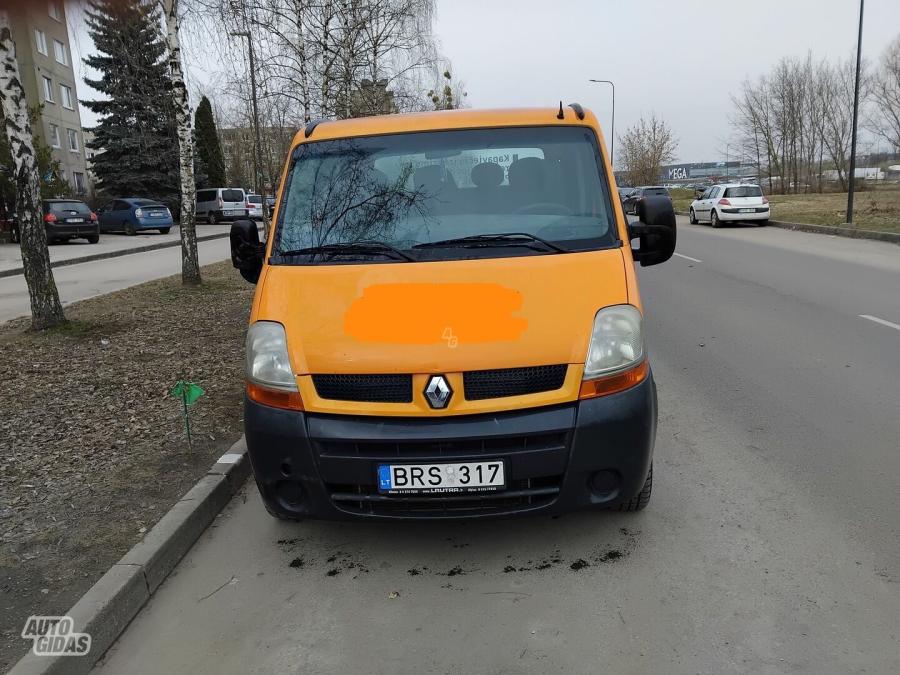 Renault Master 2006 Kauņa, ar dzinēja tilpumu 2.50 L un nobraukumu 400 tūkst. km par 1550 €, foto 2 vietnē AUTOMOTO.COM.LV