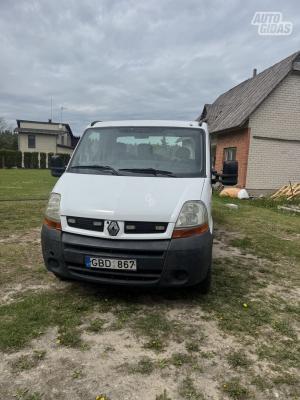 Renault Master 2006 Rietavas, ar dzinēja tilpumu 3.00 L un nobraukumu 600 tūkst. km par 5500 €, foto  vietnē AUTOMOTO.COM.LV