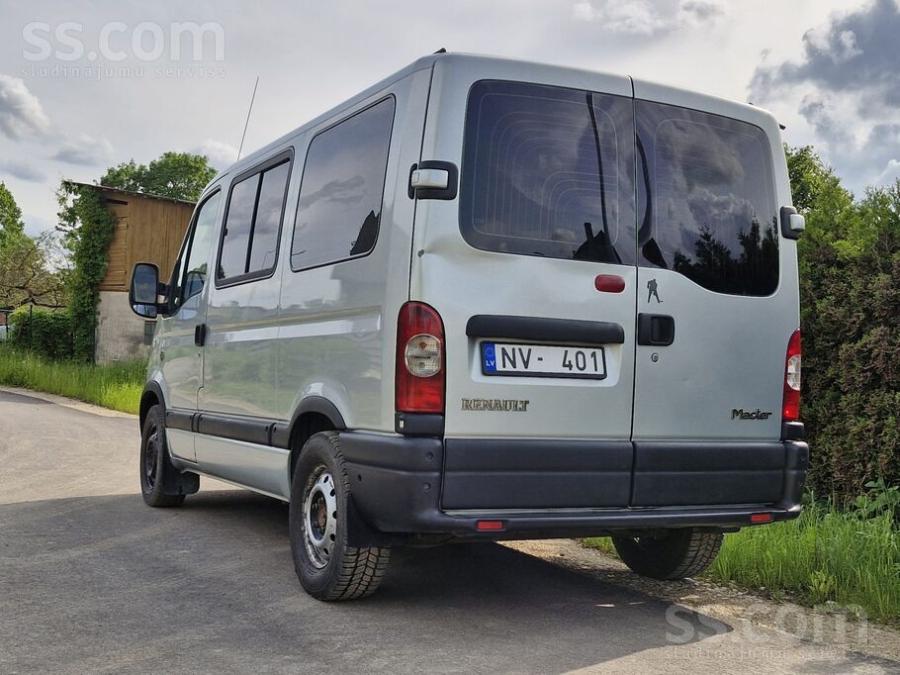 Renault Master 2006 Jēkabpils, ar dzinēja tilpumu 2.50 L un nobraukumu 235 tūkst. km par 4350 €, foto 1 vietnē AUTOMOTO.COM.LV