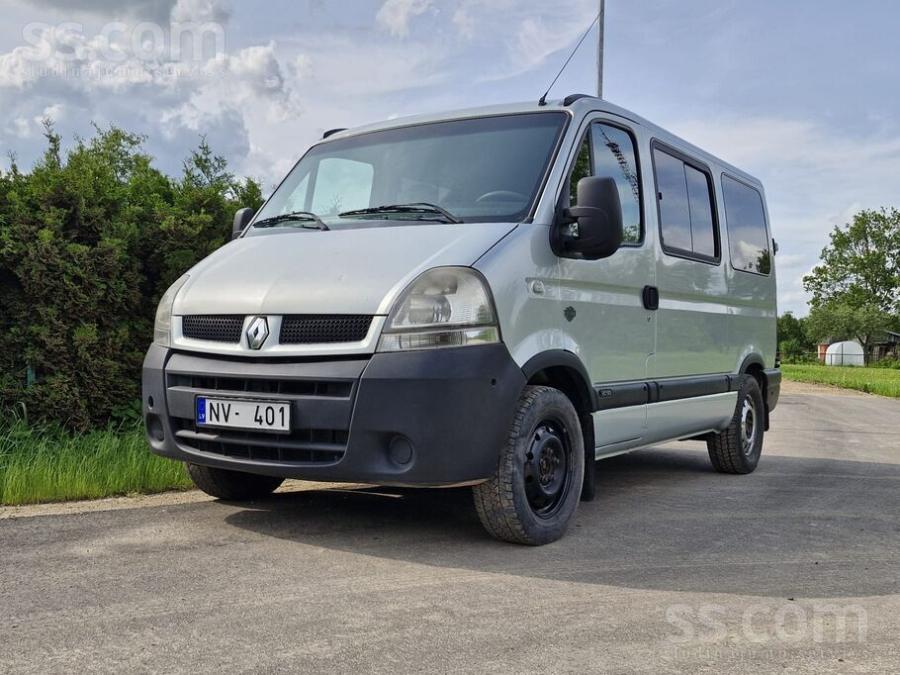 Renault Master 2006 Jēkabpils, ar dzinēja tilpumu 2.50 L un nobraukumu 235 tūkst. km par 4350 €, foto 3 vietnē AUTOMOTO.COM.LV