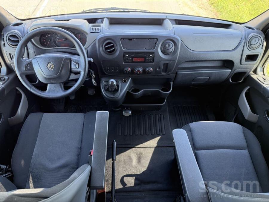 Renault Master 2016 Jelgava, ar dzinēja tilpumu 2.30 L un nobraukumu 321 tūkst. km par 12100 €, foto 21 vietnē AUTOMOTO.COM.LV