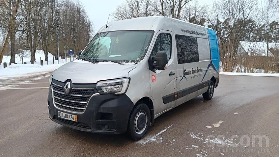 Renault Master 2022 Ogre, ar dzinēja tilpumu 2.30 L un nobraukumu 153 tūkst. km par 16500 €, foto 1 vietnē AUTOMOTO.COM.LV