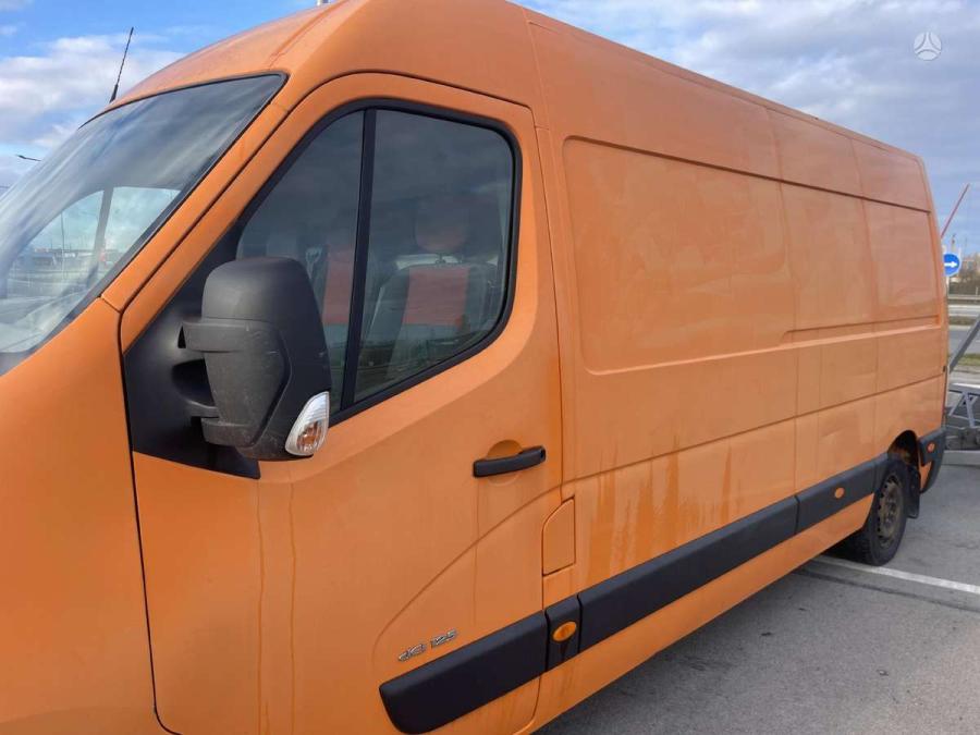 Oranžs Renault Master 2013 Viļņa, ar dzinēja tilpumu 2.30 L un nobraukumu 250 tūkst. km par 3499 €, foto 3 vietnē AUTOMOTO.COM.LV