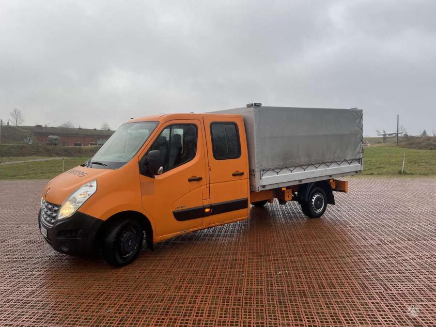 Orange Renault Master 2014 in Kaunas, with an engine capacity of 2.30 L and mileage of 213 thousand km for 8833 €, photo 2 on AUTOMOTO.COM.LV