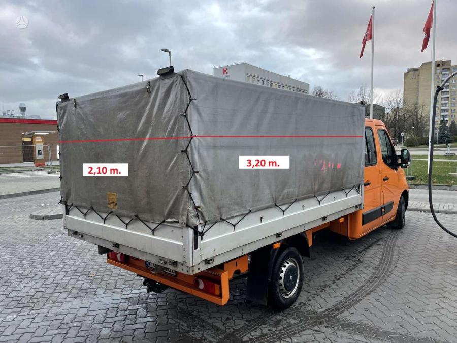 Orange Renault Master 2014 in Kaunas, with an engine capacity of 2.30 L and mileage of 213 thousand km for 8833 €, photo 5 on AUTOMOTO.COM.LV